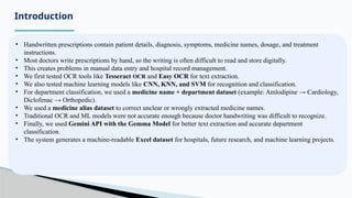 Extraction of Text Data from Handwritten Prescriptions to Machine ...