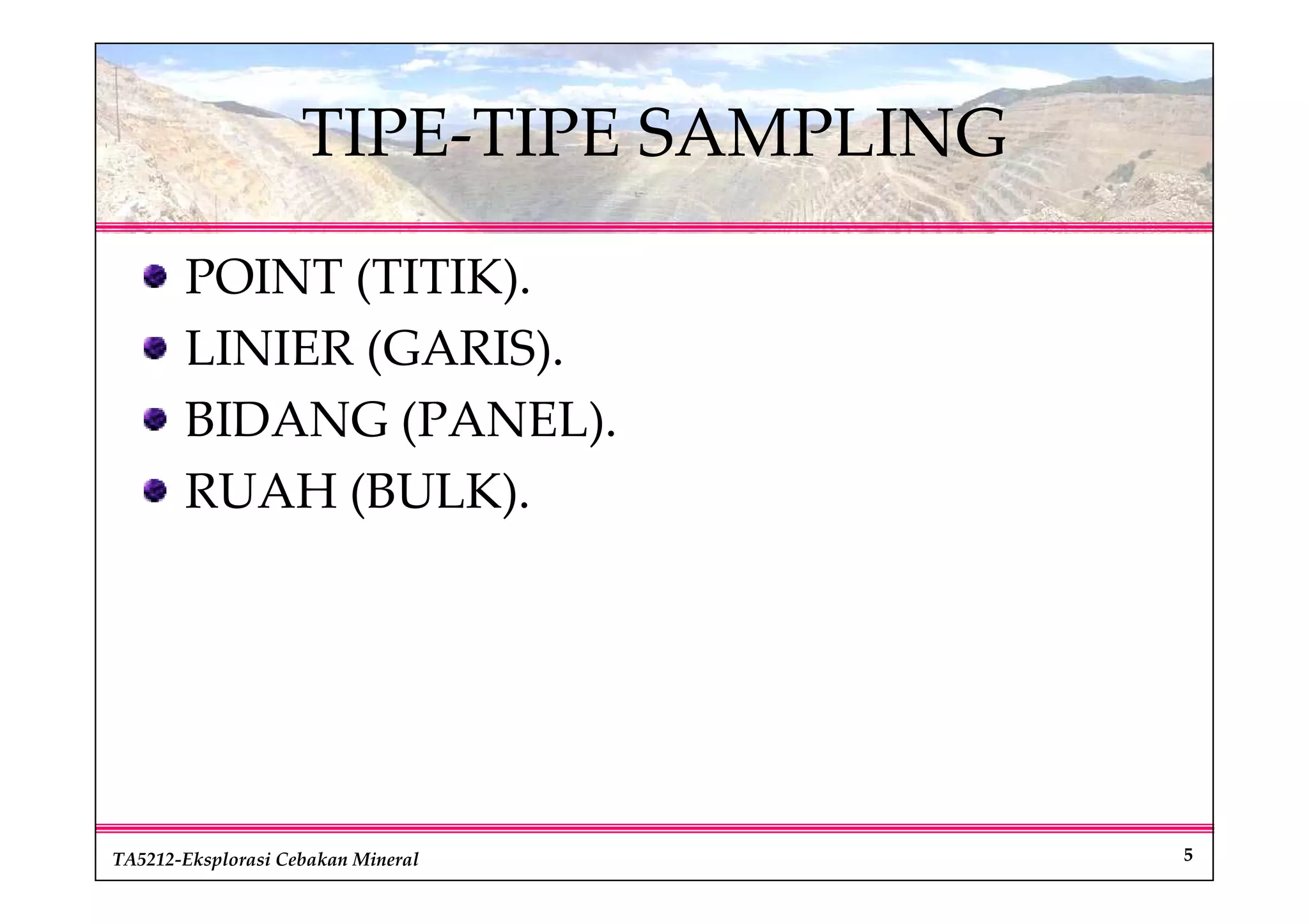 Ta 5212-materi-03-konsep sampling | PDF