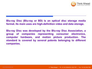 Blu-ray Disc | PPT