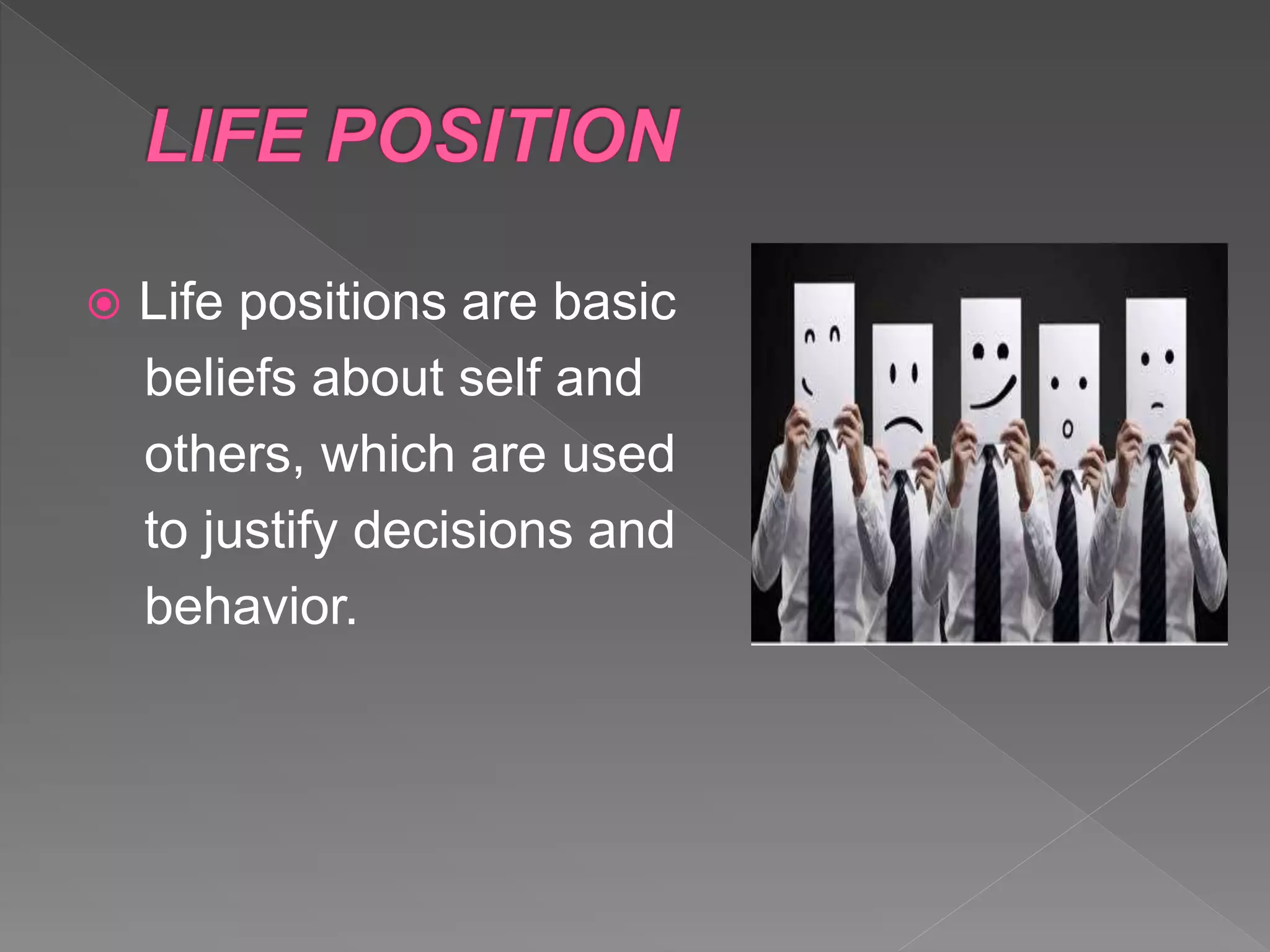 Ta life positions shiv ppt | PPT