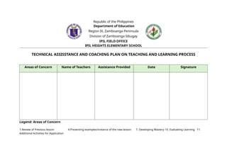 Technical Assistance and Coaching F Form | DOCX