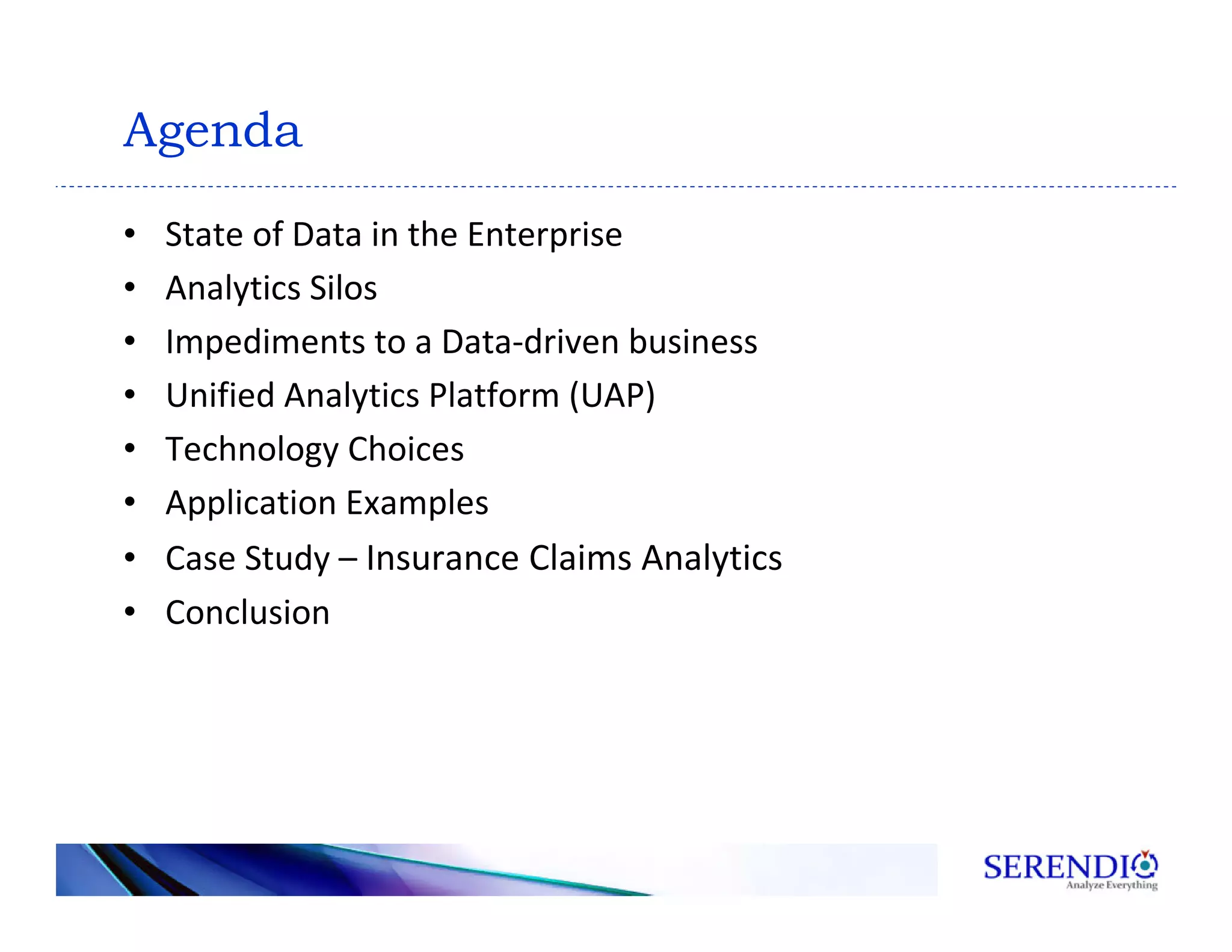 Next Generation Analytics Architecture for Business Advantage | PDF