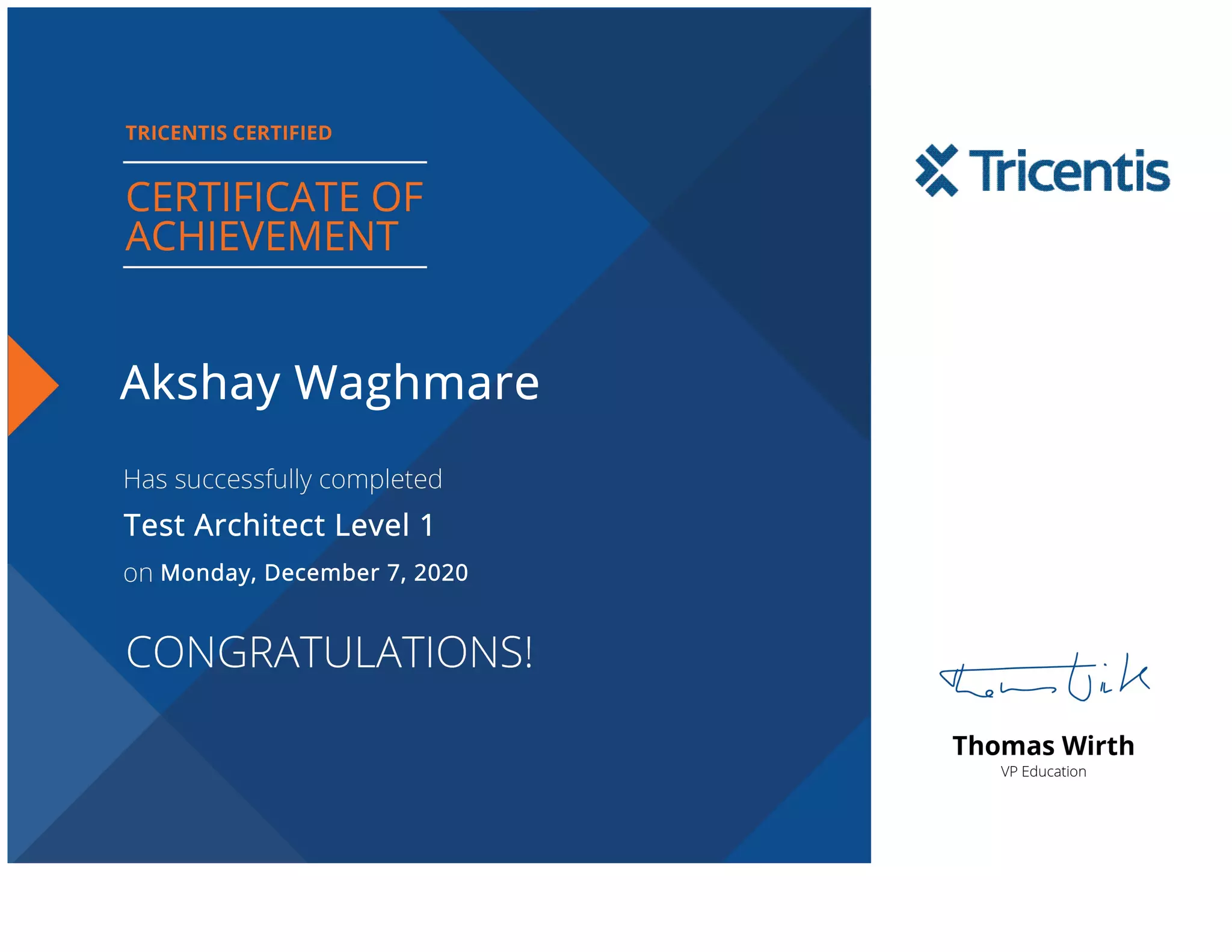 Tricentis TOSCA Test Architect | PDF