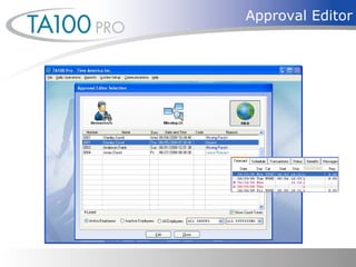 TA100 Pro Software White Paper | PPT