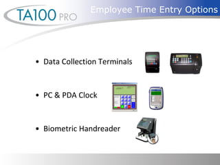 TA100 Pro Software White Paper | PPT