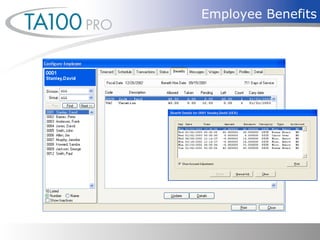 TA100 Pro Software White Paper | PPT