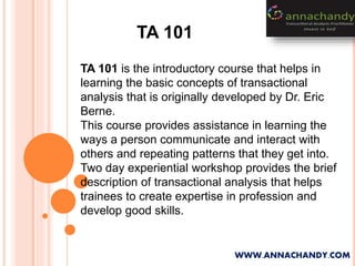 Ta 101 | PPTX