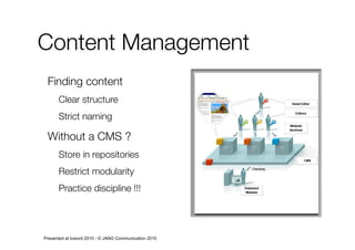 Create your own $35 CMS in Structured FrameMaker | PPT