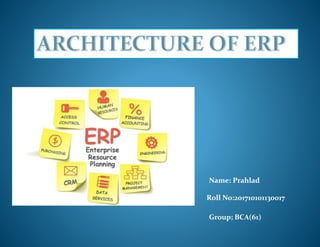 Architures of ERP System | PPTX