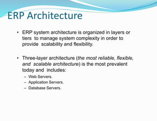 Architures of ERP System | PPTX