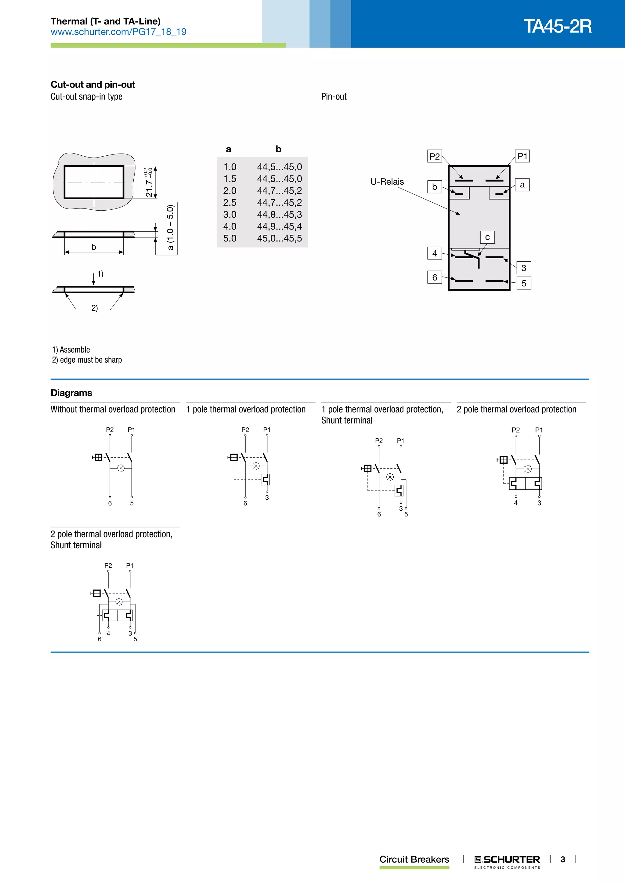 Ta45 abt rocker switch | PDF