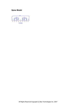 SPICE MODEL of TA75559S in SPICE PARK | PDF