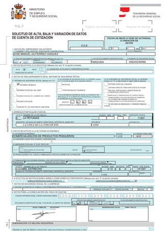 Modelo T.A 7 | PDF