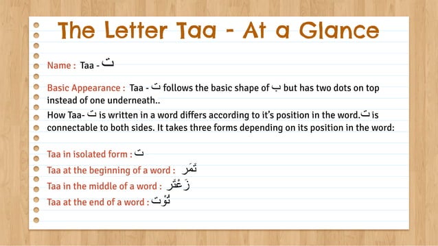 Taa - Introducing Arabic Letters .pdf