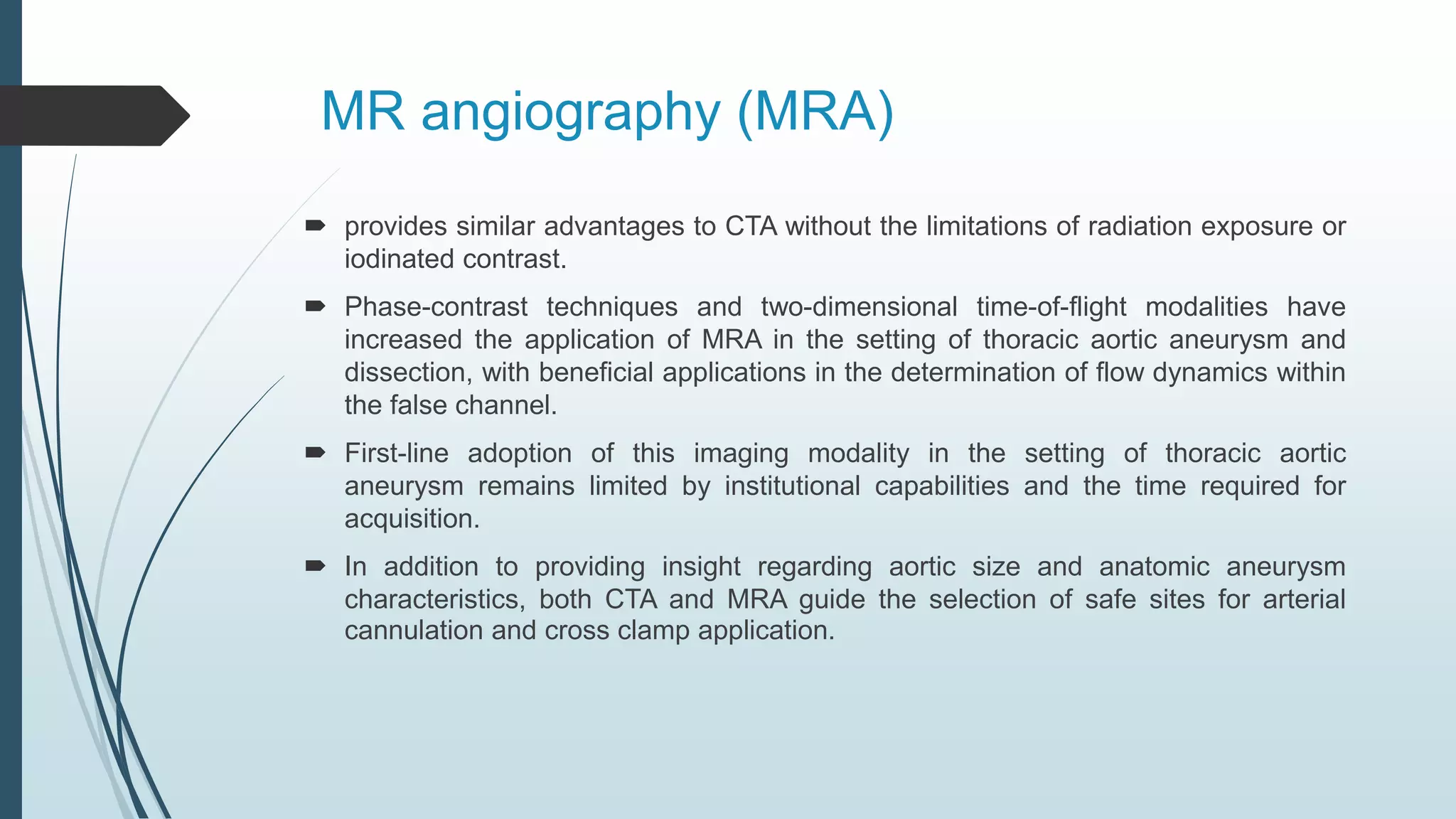Thoraco abdominal aortic aneurysm(TAAA) management | PPTX
