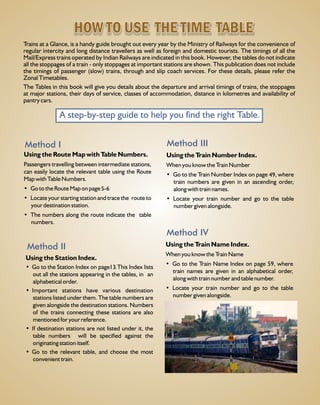 Taag 2014 2015 Train time table, Train timings , schedules, Train route ...