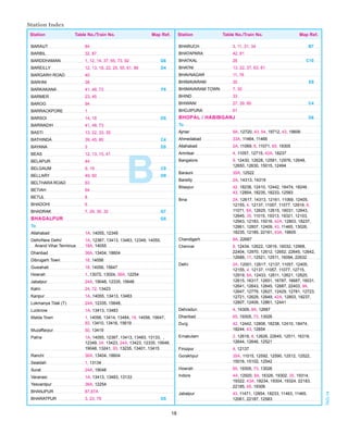 Taag 2014 2015 Train time table, Train timings , schedules, Train route ...