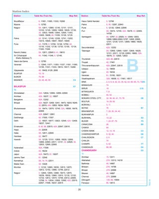Taag 2014 2015 Train time table, Train timings , schedules, Train route ...