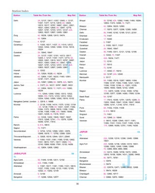 Taag 2014 2015 Train time table, Train timings , schedules, Train route ...
