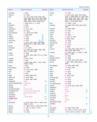 Taag 2014 2015 Train time table, Train timings , schedules, Train route ...