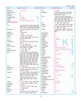 Taag 2014 2015 Train time table, Train timings , schedules, Train route ...