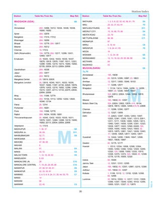 Taag 2014 2015 Train time table, Train timings , schedules, Train route ...