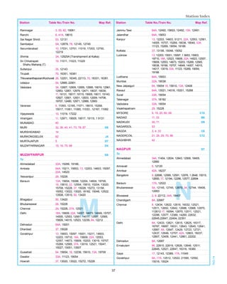 Taag 2014 2015 Train time table, Train timings , schedules, Train route ...