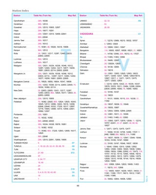 Taag 2014 2015 Train time table, Train timings , schedules, Train route ...