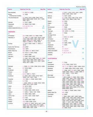 Taag 2014 2015 Train time table, Train timings , schedules, Train route ...