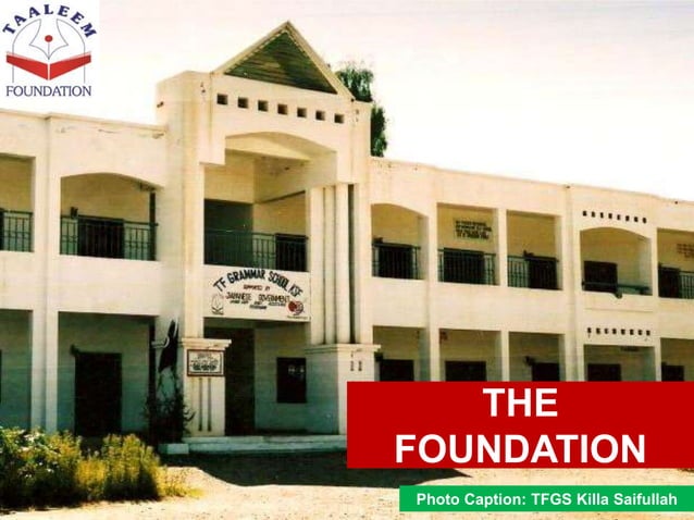 Taaleem Foundation Schools Balochistan | PPT