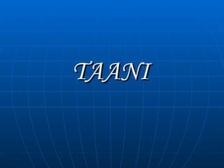 TAANI KUNINGRIIK | PPT