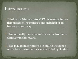 Third Party Administrators | PPSX