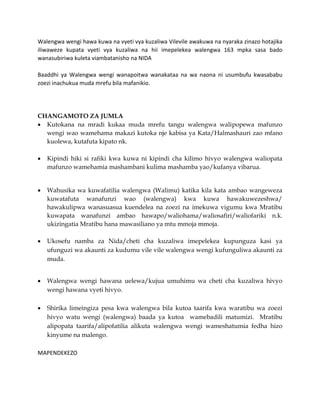 TAARIFA YA UFUNGUZI WA MRADI WA TIMIZA MALENGO.doc