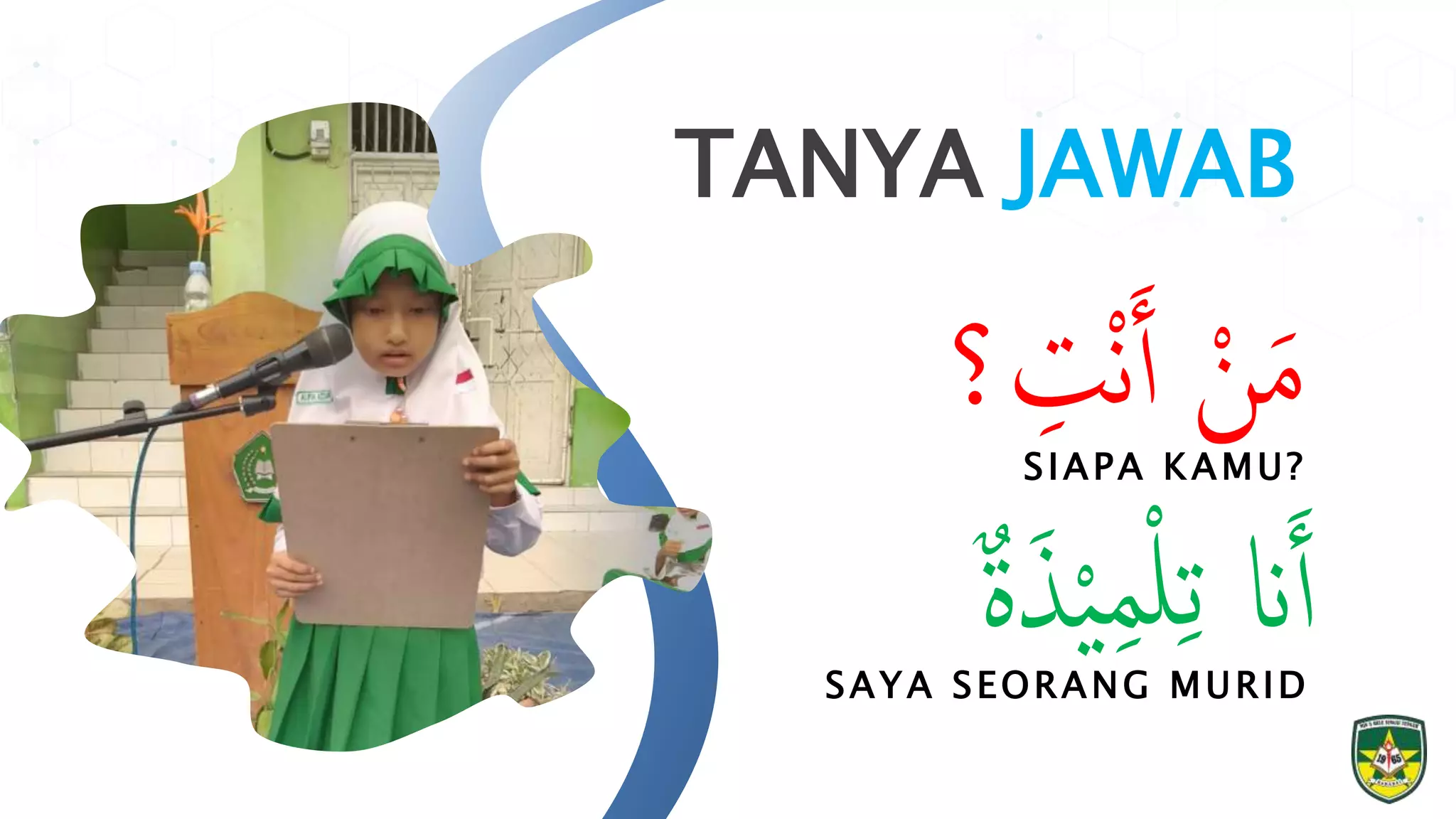 BAHASA ARAB KELAS 1 MATERI TAARUF | PPTX