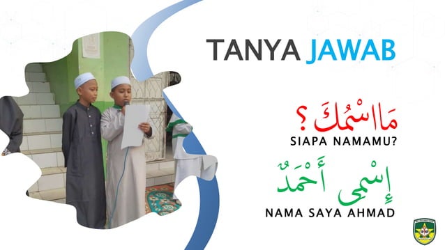 BAHASA ARAB KELAS 1 MATERI TAARUF | PPTX