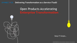 Transformation As A Service | PDF