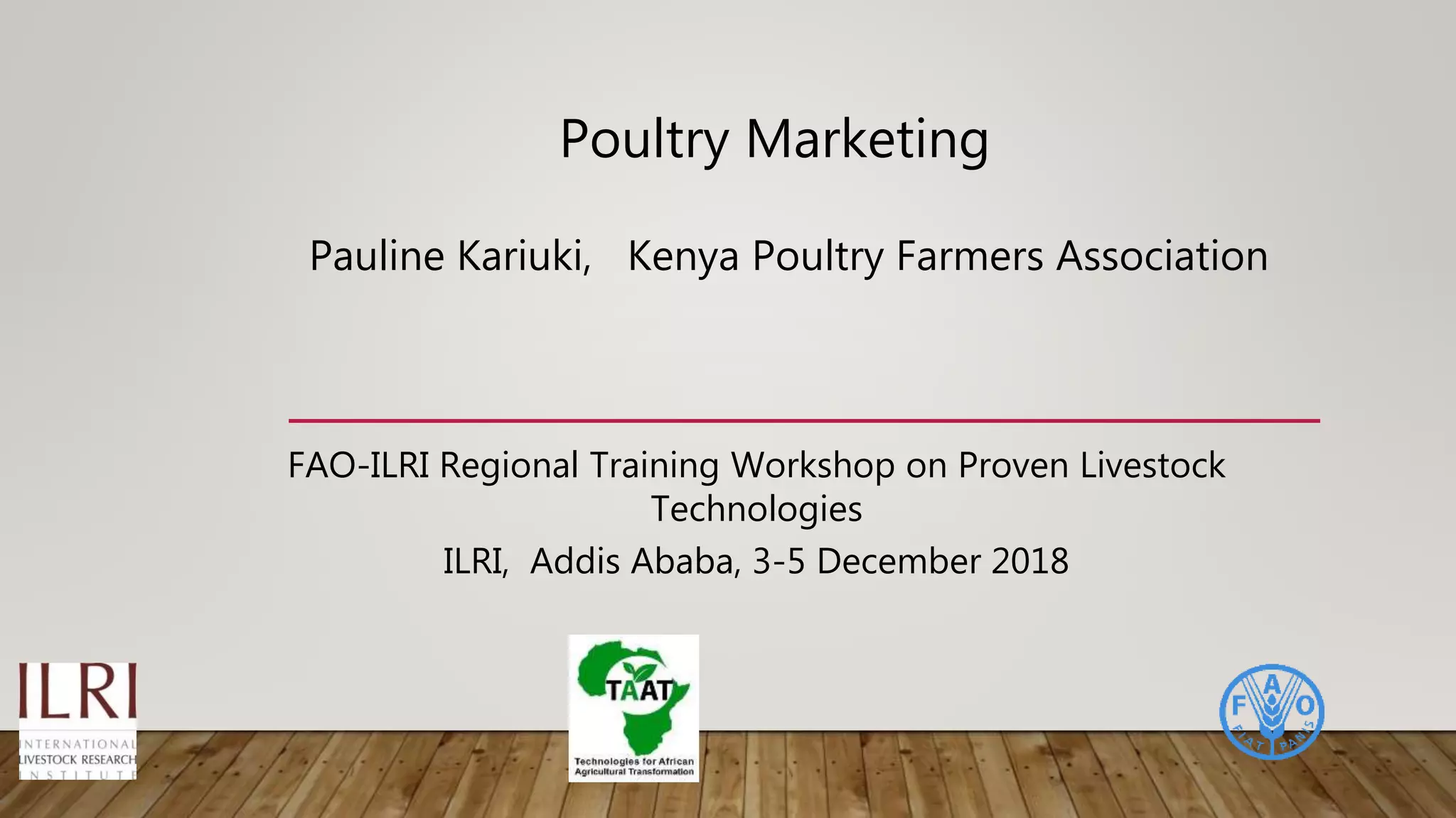Poultry marketing | PPTX