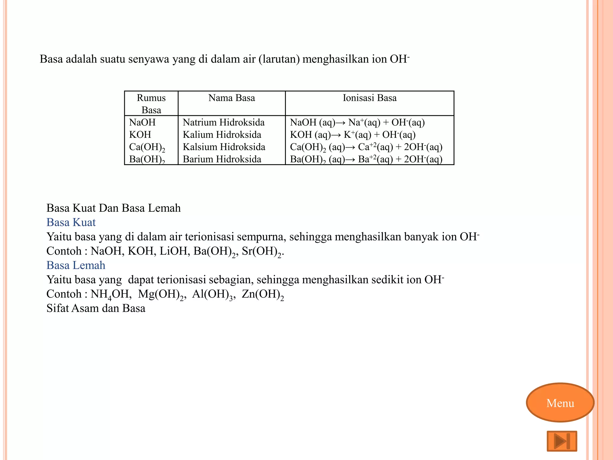 Teori Asam Basa | PPTX