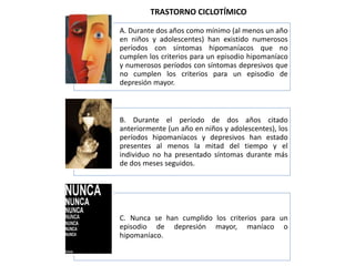 TRANSTORNO AFECTIVO BIPOLAR TAB PSIQUIATRIA | PPTX