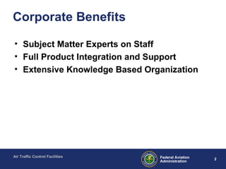 Technical Operations ATO-W Air Traffic Control Facilities | PPT