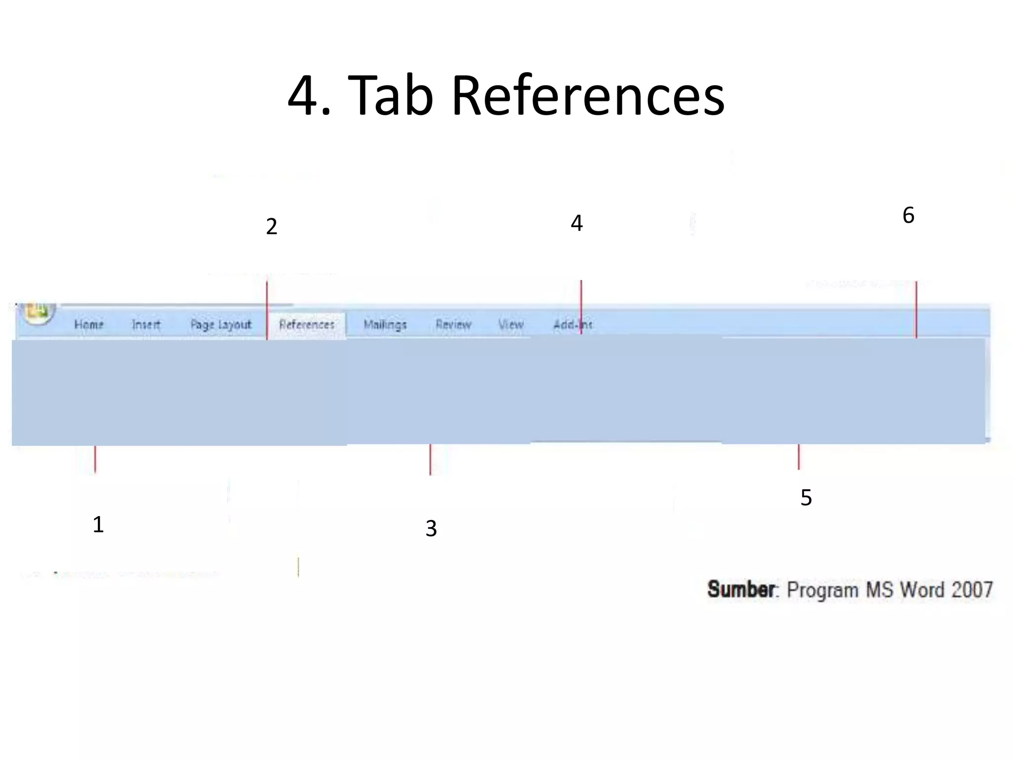 Tab tab menu pada ms.word 2007 | PPT
