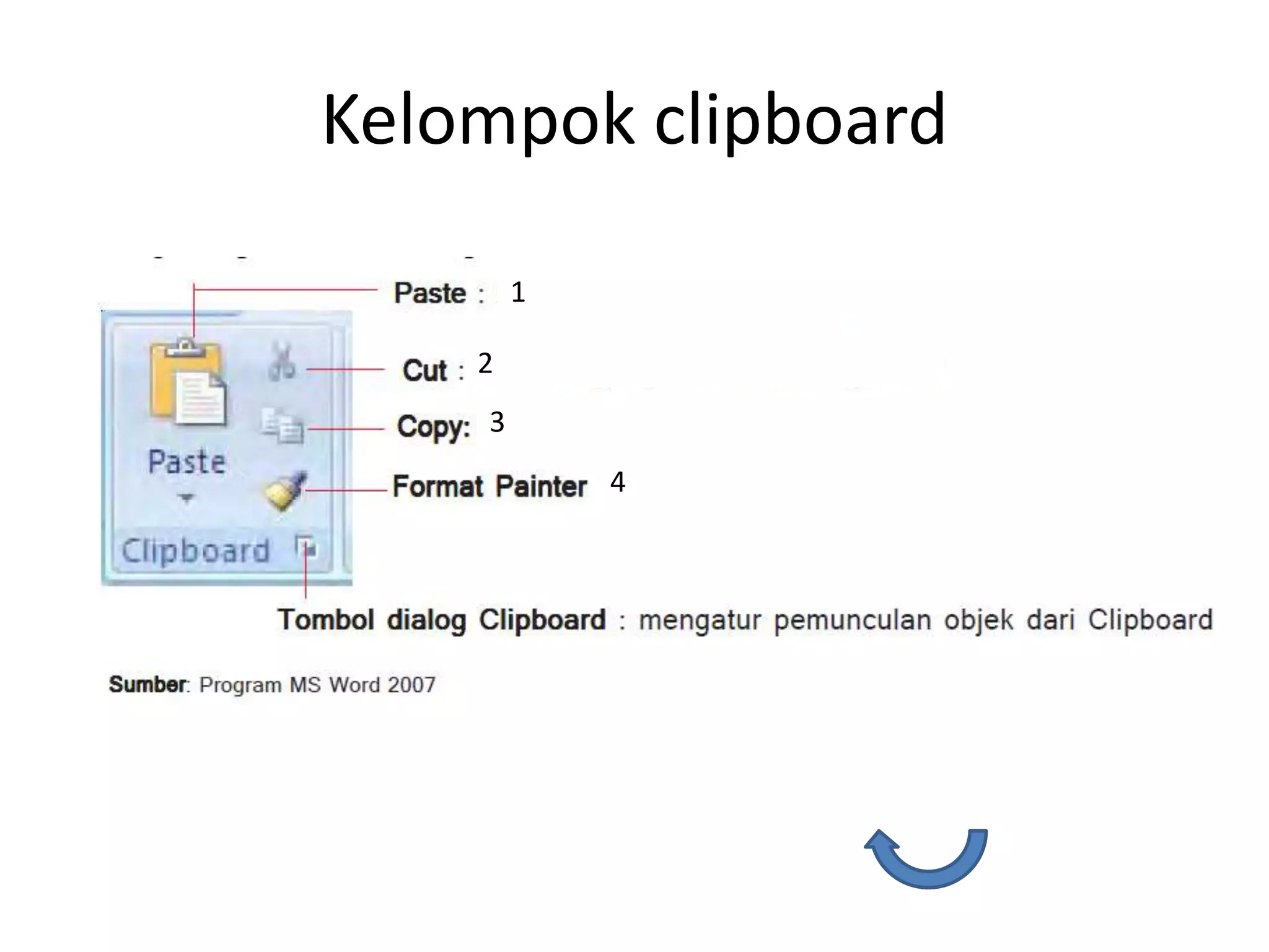 Tab tab menu pada ms.word 2007 | PPT