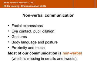 Tab07 communication skills | PPT