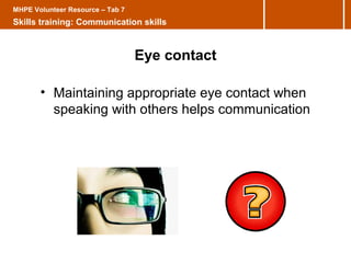 Tab07 communication skills | PPT