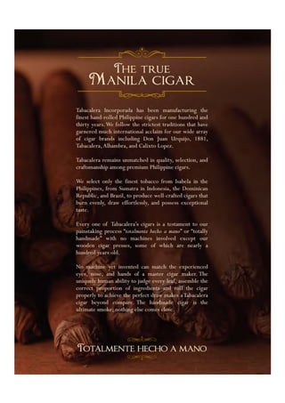 Tabacalera incorporada: E-Brochure | PDF