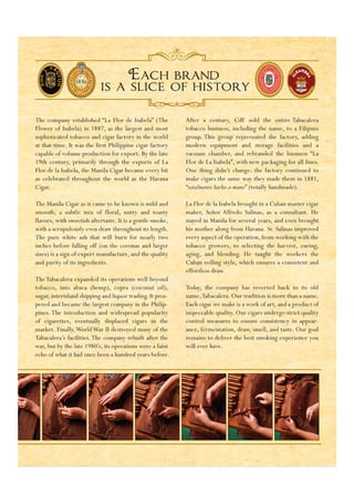 Tabacalera incorporada: E-Brochure | PDF