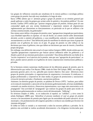 La industria Tabacalera como grupo de presión, y su relación en el ...