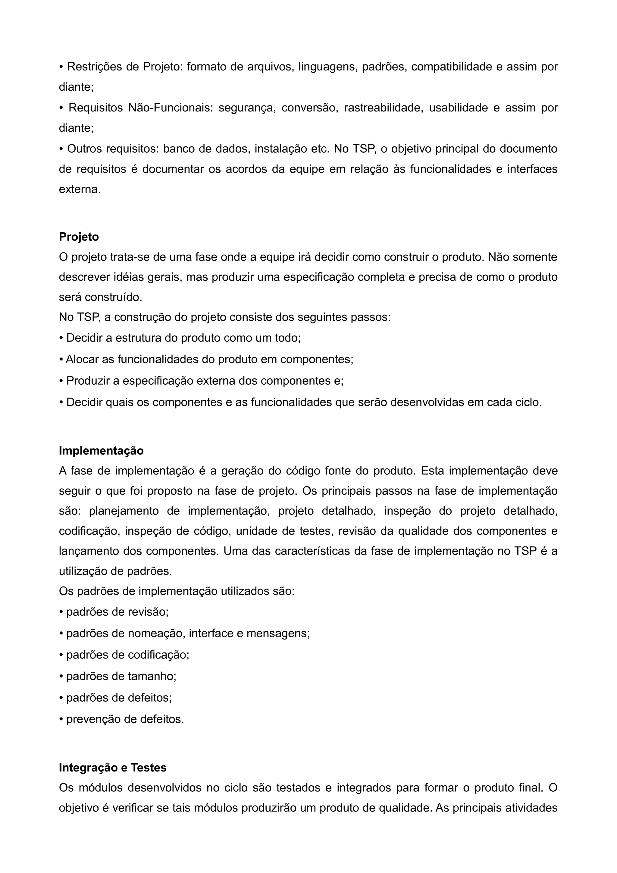 Team Software Process (TSP) | PDF