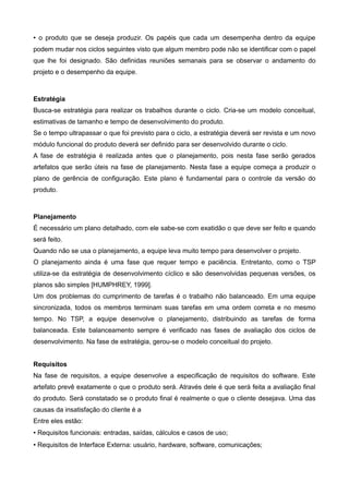 Team Software Process (TSP) | PDF