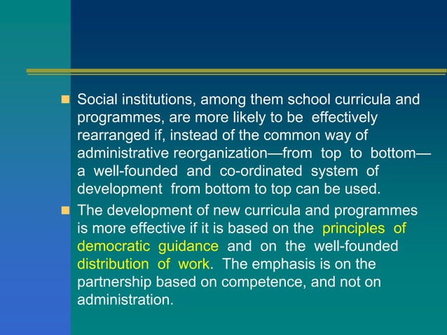 Taba model of curriculum development | PPTX | Educational Assessment ...